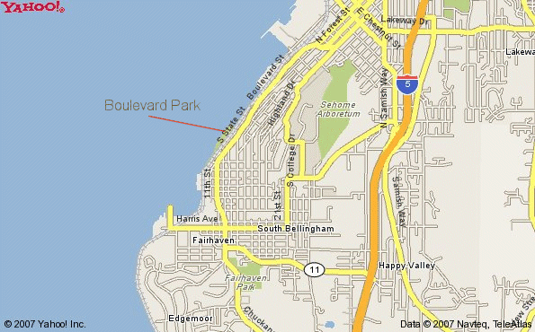 Directions to Boulevard Park
